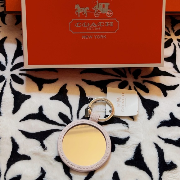Coach | Accessories | Brand New Coach Key Ring With Mirror In Light ...
